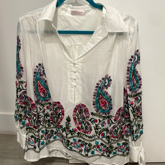 Tops | Embroidery Top | Poshmark